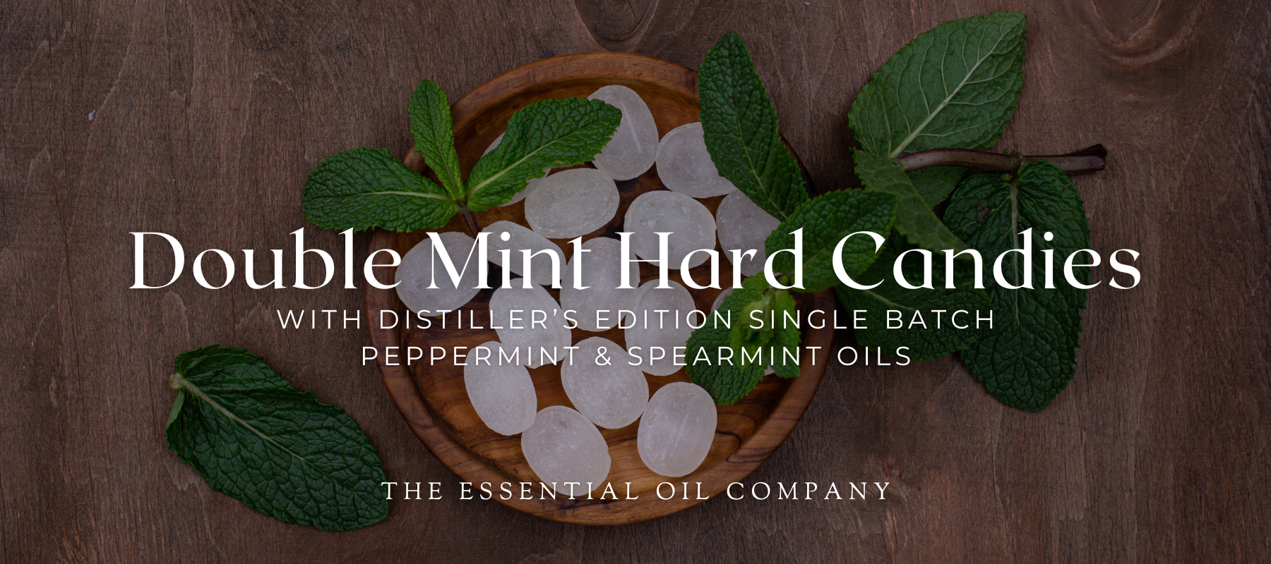 Double Mint Hard Candies – The Essential Oil Company