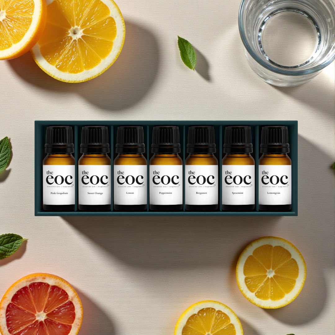 Uplift & Energize 7-Oil Aromatherapy Essential Oil Collection – The ...
