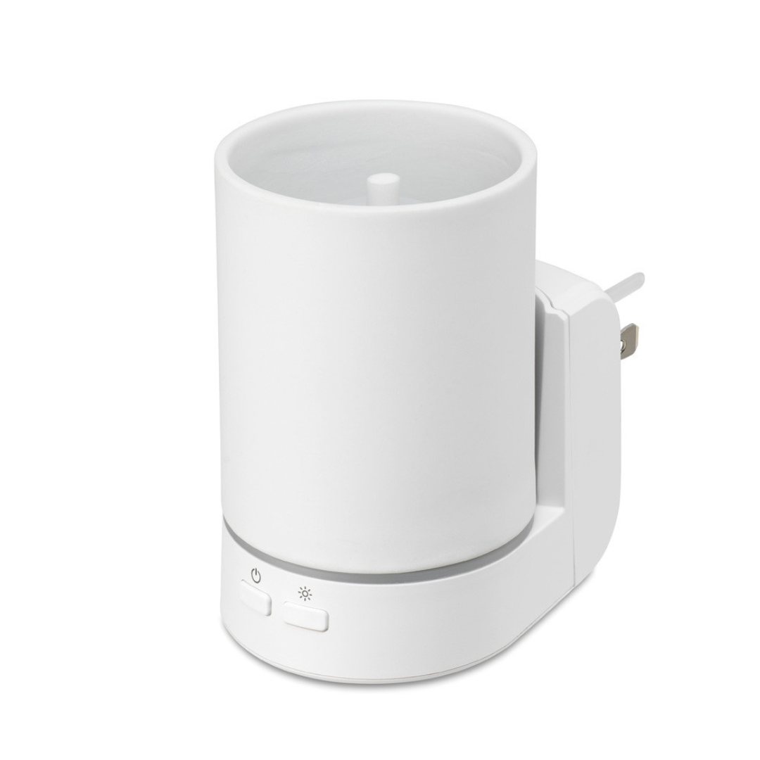 Pure White Wall-Plug Essential Oil Diffuser | Waterless – The Essential ...